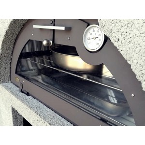 Ξυλόφουρνος κυκλοθερμικός A.S. factory 260 inox edition με επένδυση